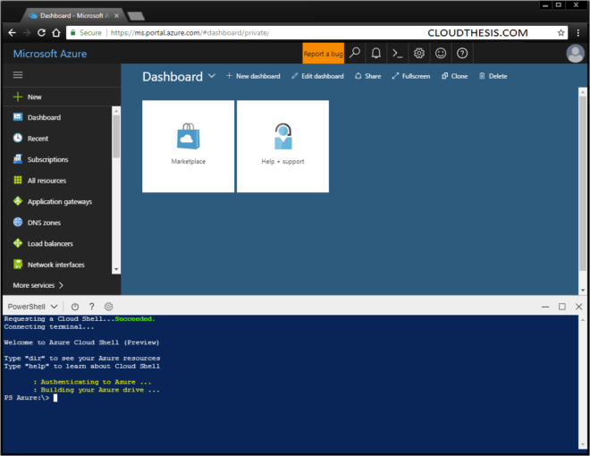 Create Azure VMs – PowerShell